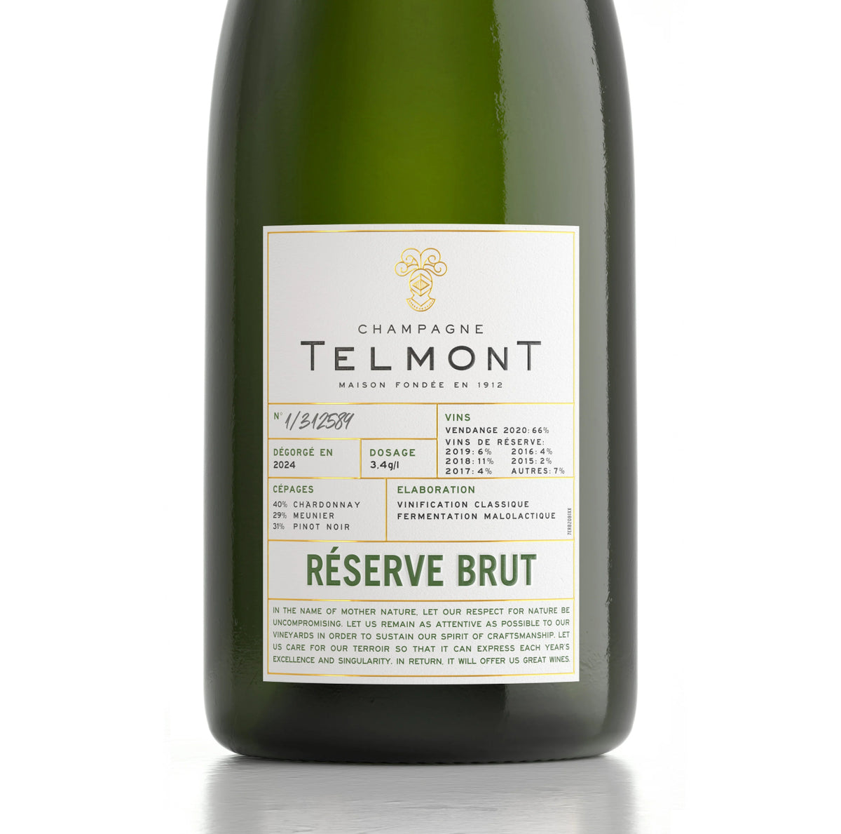 Réserve Brut – Champagne Telmont France